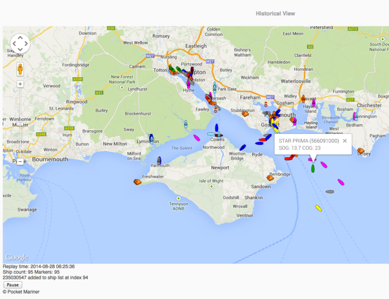 playbackmap – Pocket Mariner