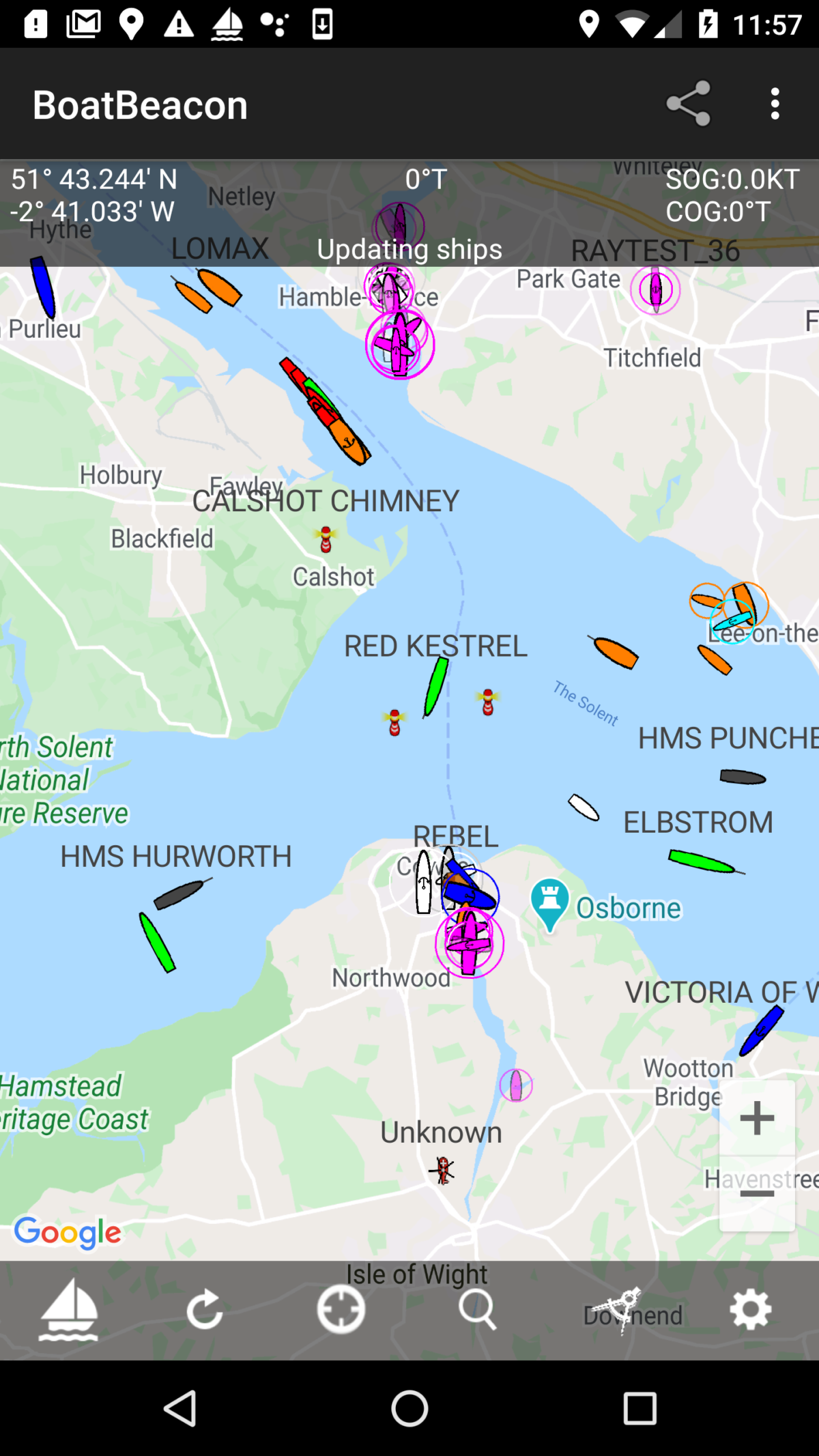 Setup Boat Beacon Android AIS Sharing to Navionics Boating – Pocket Mariner
