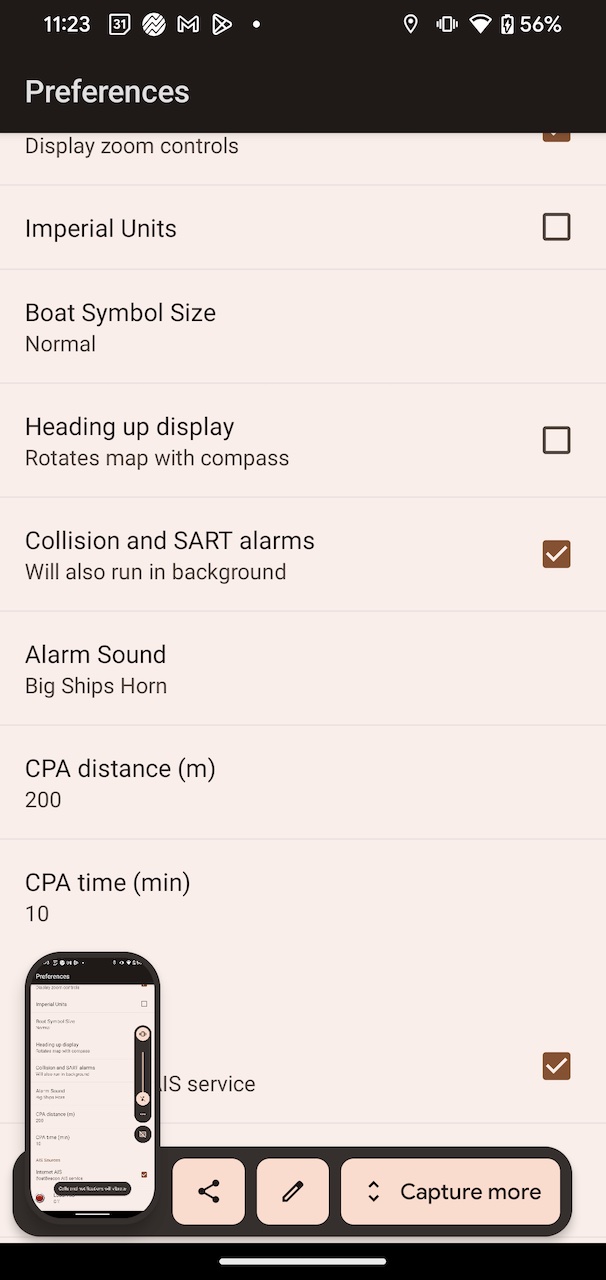 Setup Boat Beacon Android AIS Sharing to Navionics Boating – Pocket Mariner
